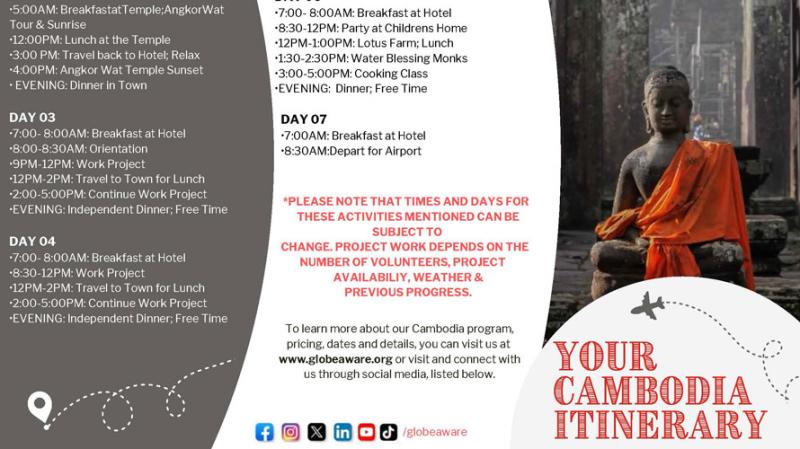 Brochures - Globe Aware - Adventures in Service