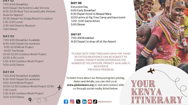 Brochures - Globe Aware - Adventures in Service